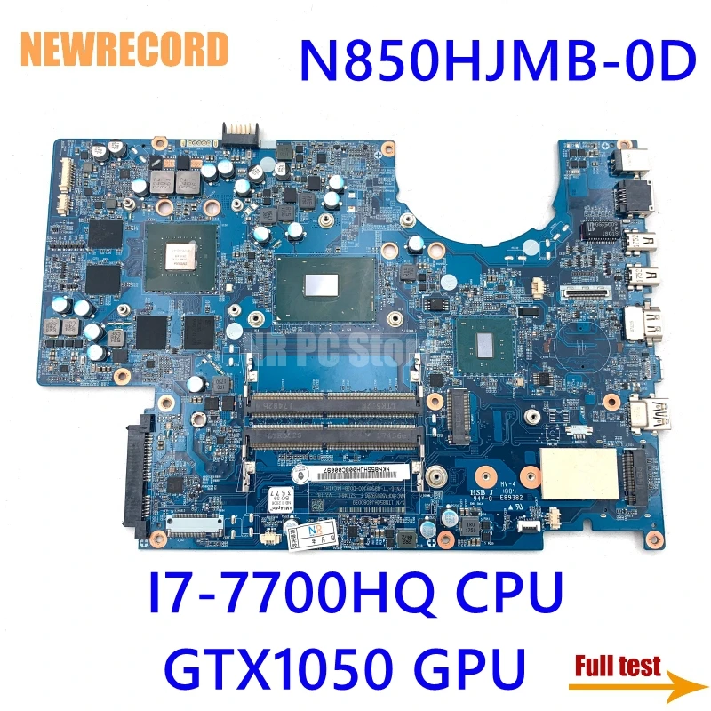 CLEVO-N855HJ-Laptop-anakart-i-in-6-71-N85H0-D02B-N850HJMB-0D-I7-7700HQ ...