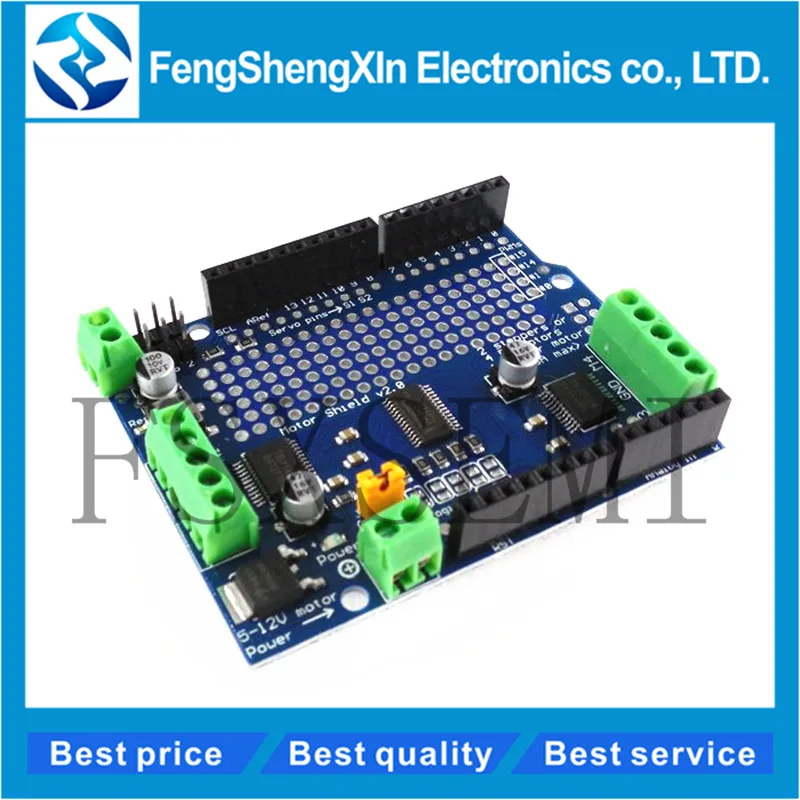 1PCS New TB6612 Motor/Stepper/Servo/Robot Shield PCA9685 for Arduino I2C v2 Kit w/ PWM Driver ...