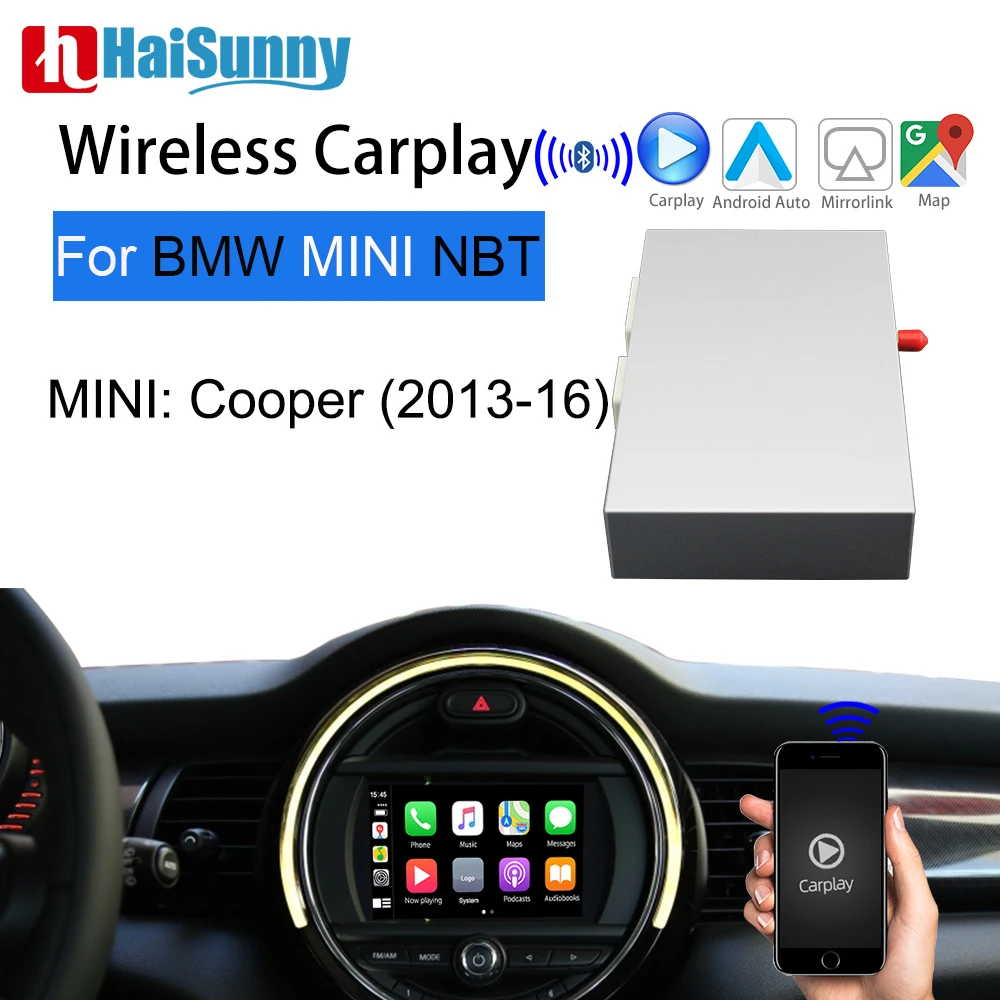 Wireless CarPlay MMI Android Auto Interface Box for BMW Mini Cooper F54 ...