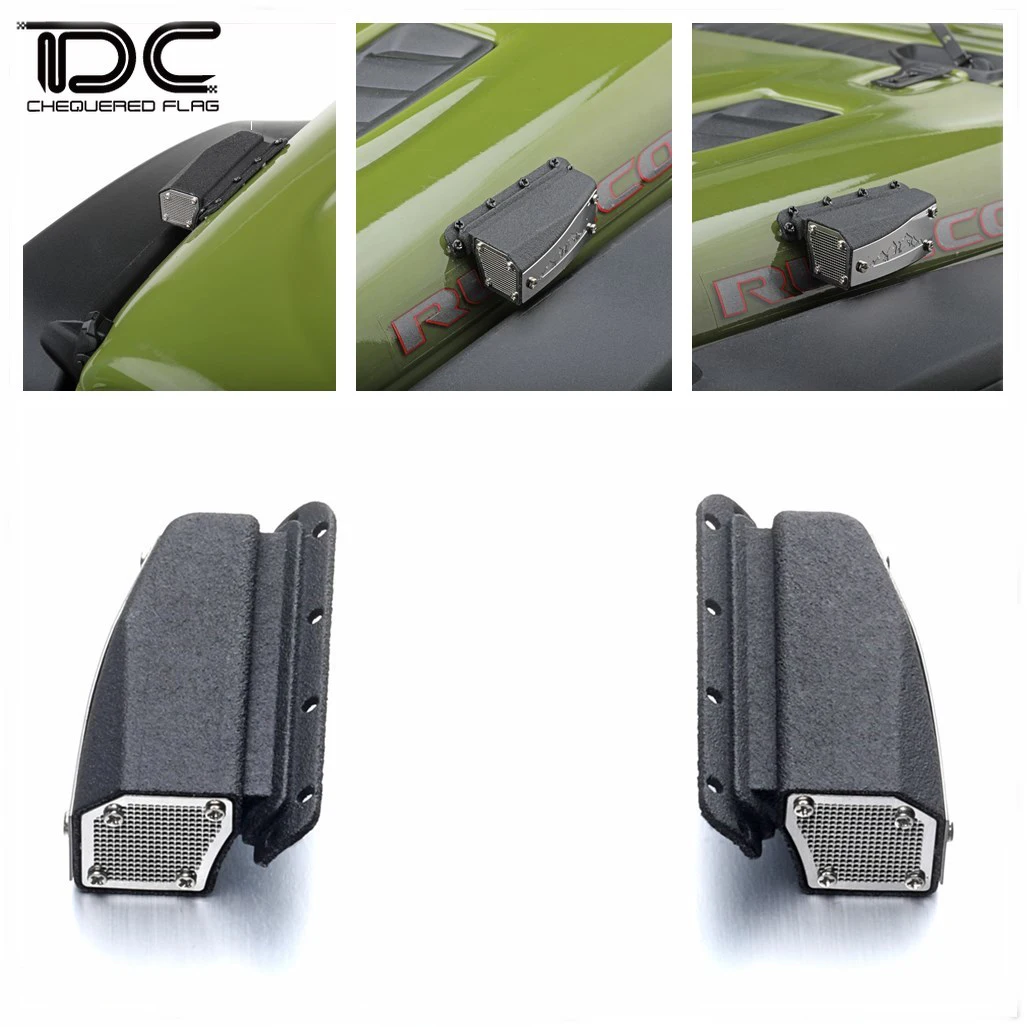 Air Intake Crawler Rc | Metal Mesh Air Intake | Rc Cars Air Filters ...