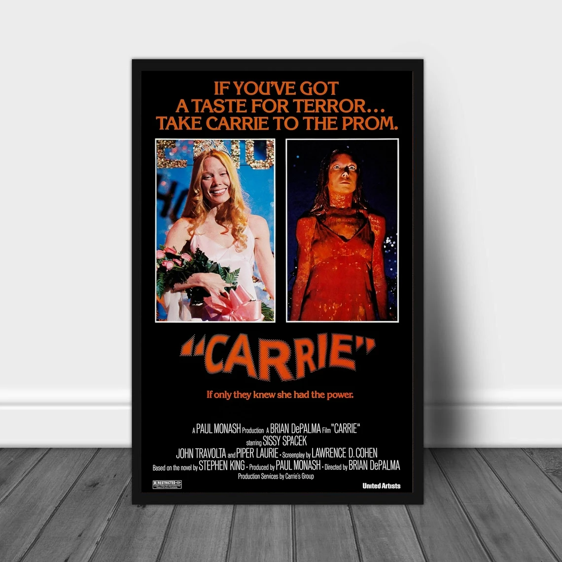 Carrie Movie 1976 Poster