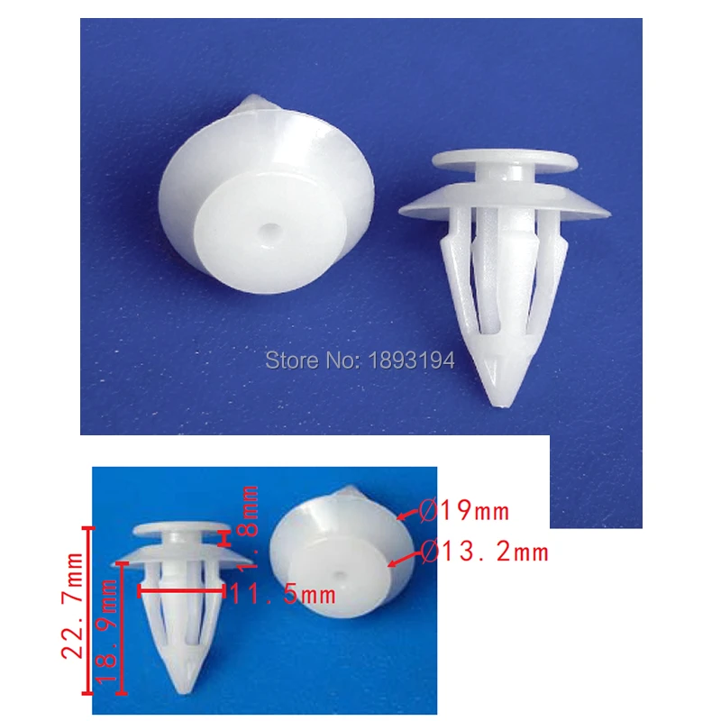 OEM-50-100x-OEM-auto-plastic-fasteners-Rear-door-trim-buckle-for-benz ...