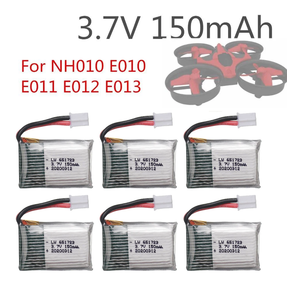 3.7V 150MAH For Eachine E010 E011 E012 E013 Furibee F36 H36 RC ...