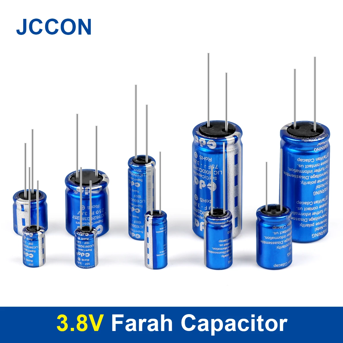 3-8V-Farah-Capacitor-Taiwan-CDA-10F-40F-100F-120F-250F-500F-750F ...