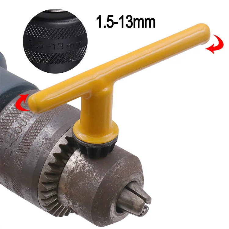 CLE A MOLETTE,0.6-6mm--Clé perceuse à main, pistolet, clé de forage ...