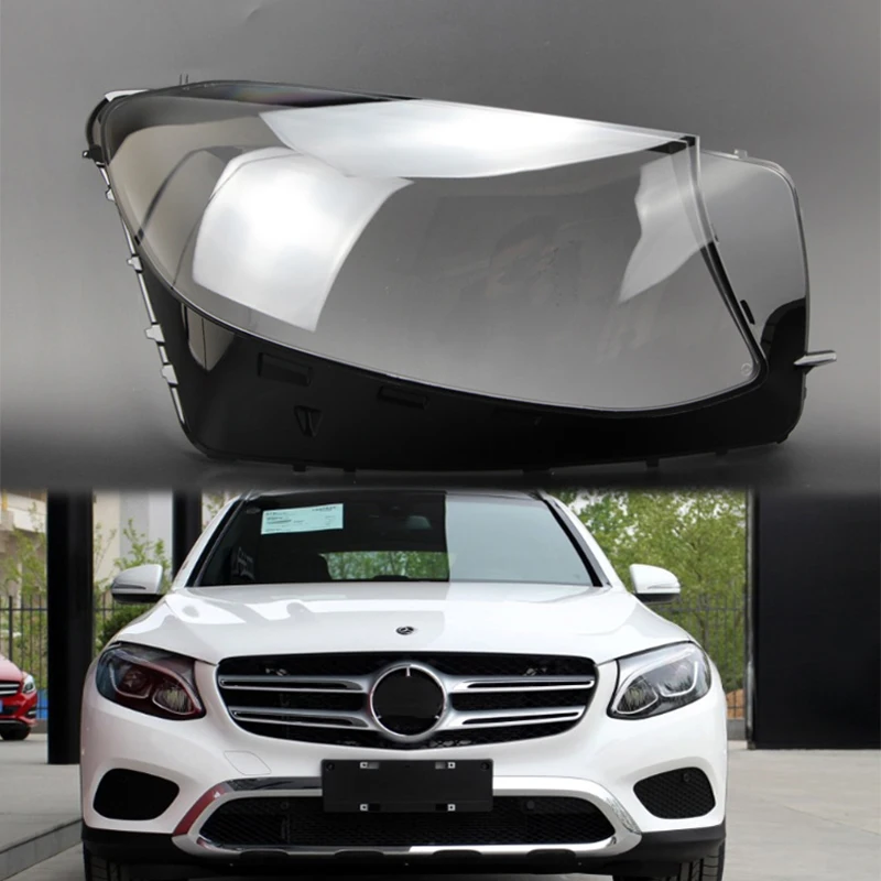 GLC W253 LENS Front headlight transparent housing Lens housing Front ...