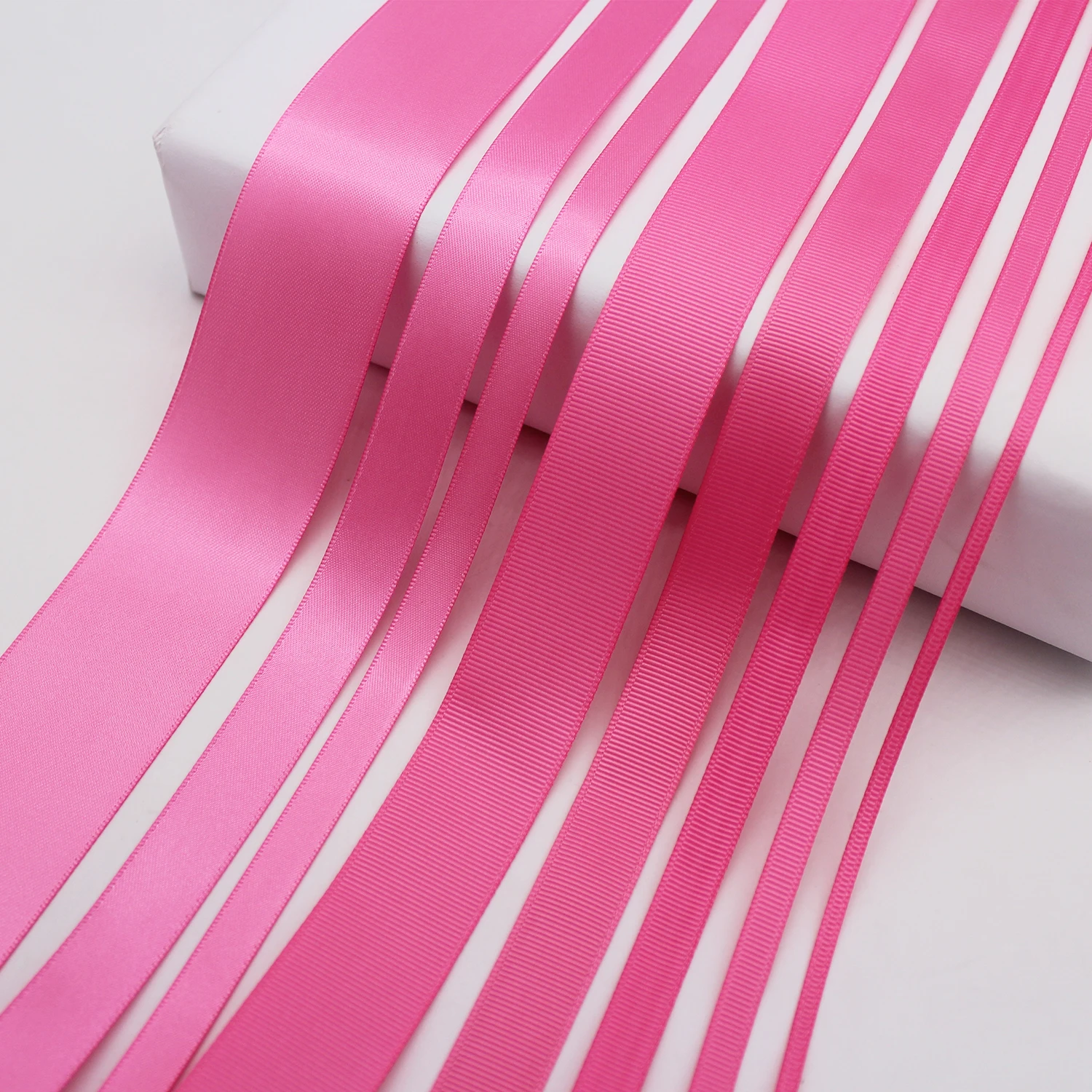 Hot Pink Satin Ribbon