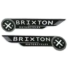 Motorrad Fit Brixton BX 125 / BX125 X Zubehör Aufkleber Emblem ...