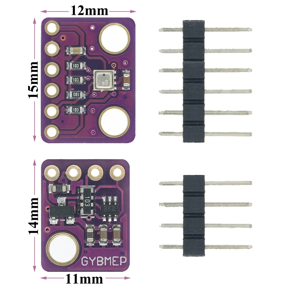 BME280 3.3V/5V Digital Sensor Temperature Humidity Barometric Pressure ...