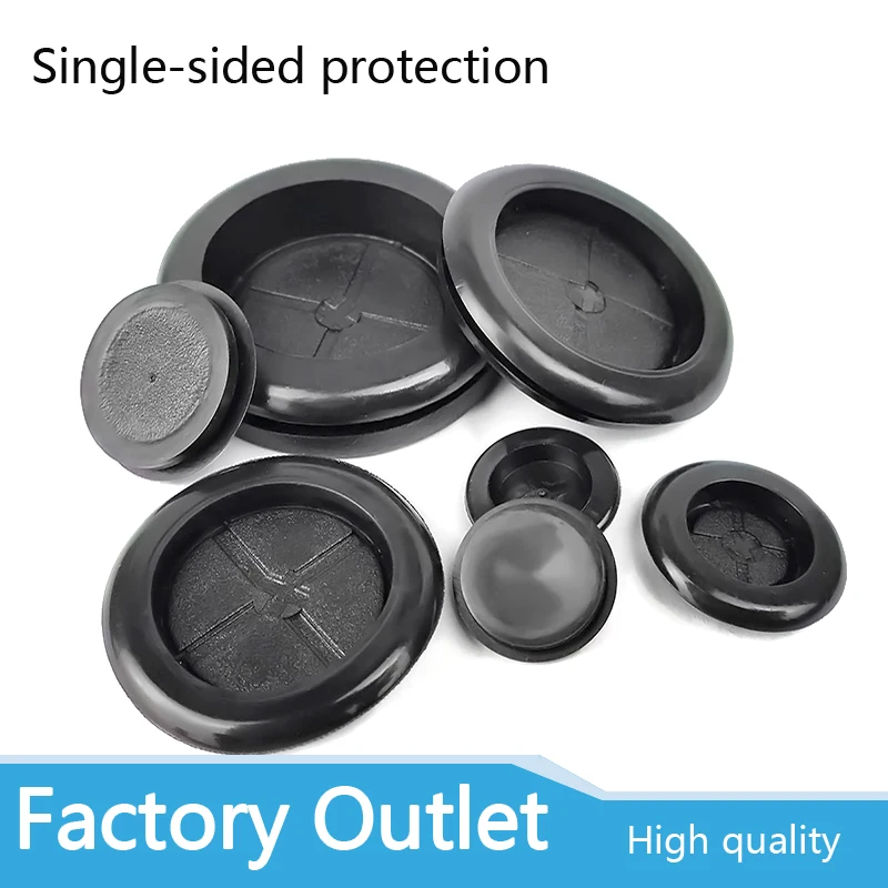 10Pcs 15-70mm Groove Dia Black Synthetic Rubber Round Gaskets Single ...