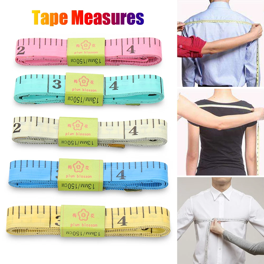 150cm Soft Flat Cloth Sewing Tailor Seamstress Centimetre Scale Body ...