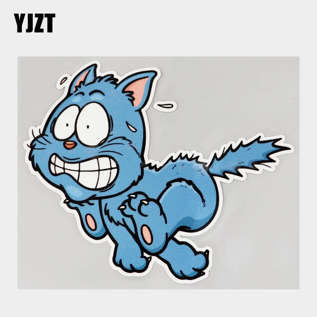 Scared Cat Cartoon Pictures