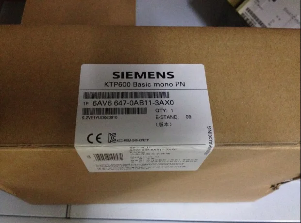 1pcs New Siemens 6av6647-0ab11-3ax0 Ktp600 Hmi Panal 5.7" Brand - Home ...