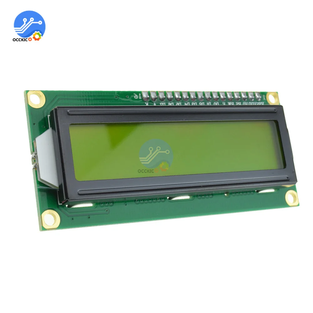 LCD1602 Bleu - Module LCD1602 écran bleu-jaune vert, 16x2, affichage ...