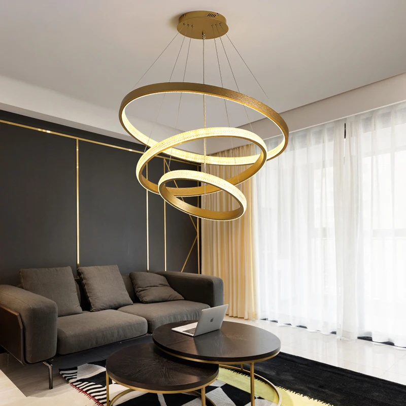 2020Modern-Round-Circle-Chandelier-Lighting-Gold-Chandeliers-Circular ...