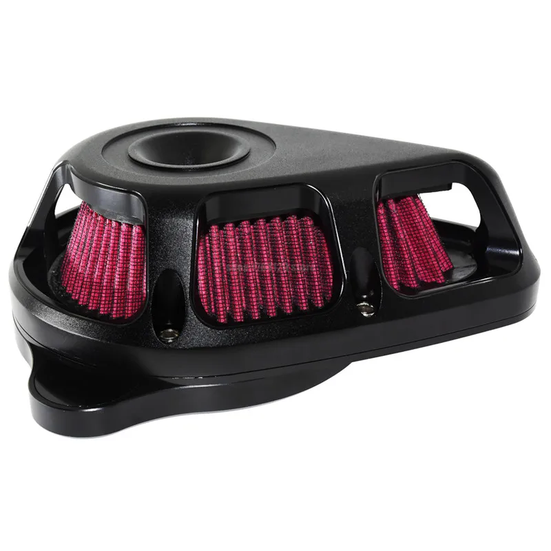 Motorcycle Turnable Air Cleaner Triangle Air Filter For Harley ...