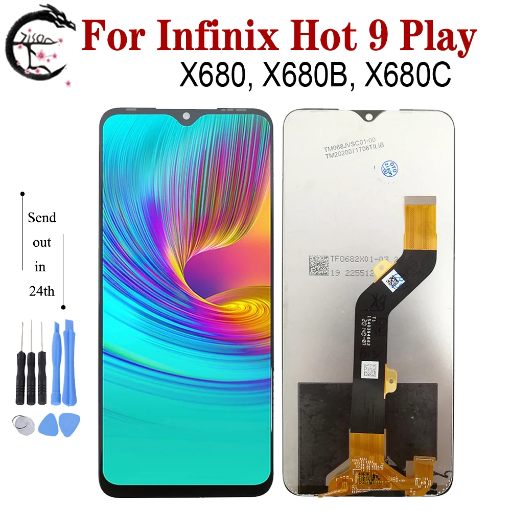 6-82-LCD-With-Frame-For-Infinix-Hot-9-Play-Screen-X680-X680B-X680C ...