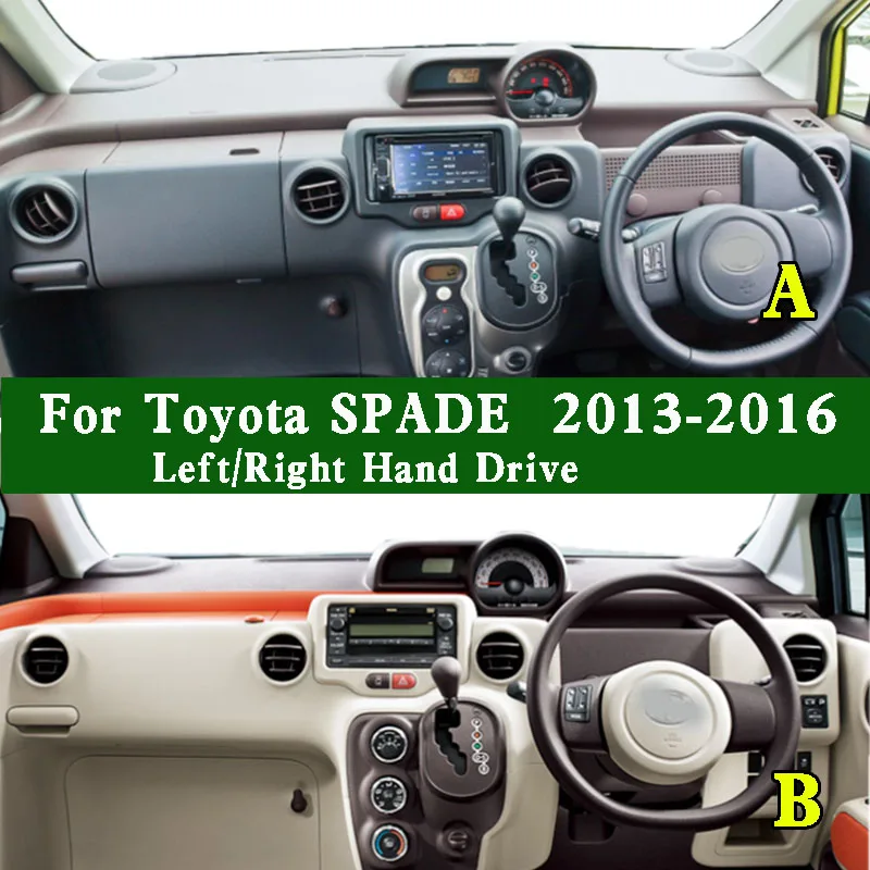 For Toyota Spade Porte P14 NSP140 2013 2016 Dashmat Dashboard Cover ...