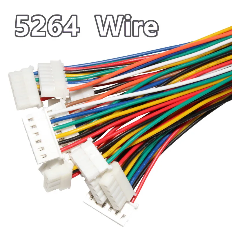 10PCS-LOT-Micro-5264-Terminal-Wire-With-Housing-2-54MM-Pitch-26AWG ...