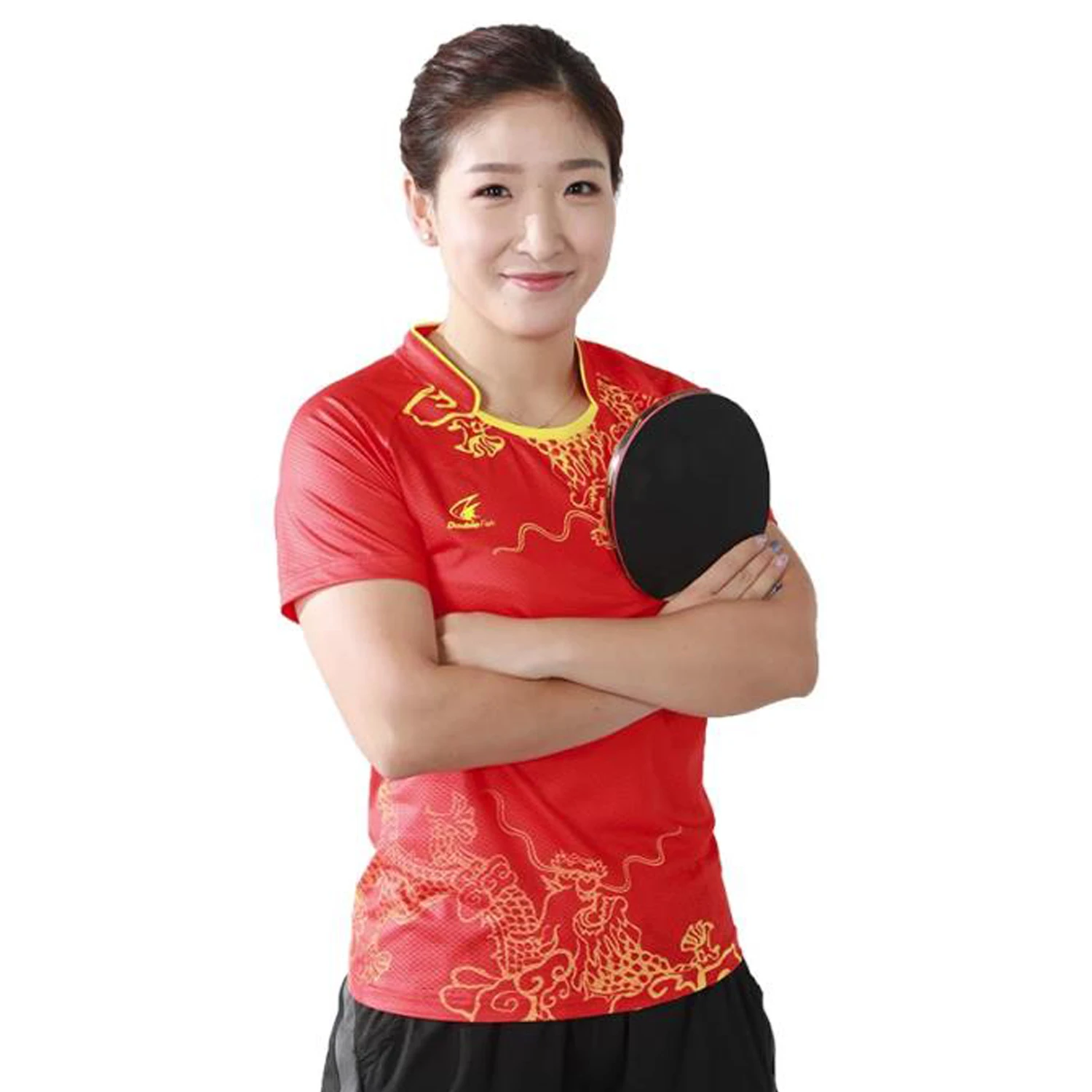 Ropa Deportiva de tenis de mesa para hombre y mujer, Jersey de manga ...