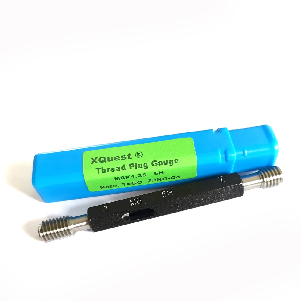 Xquest 6h Right Hand Metric Thread Plug Gauges M8 M8x1.25 M8x1 M8x0.75 ...