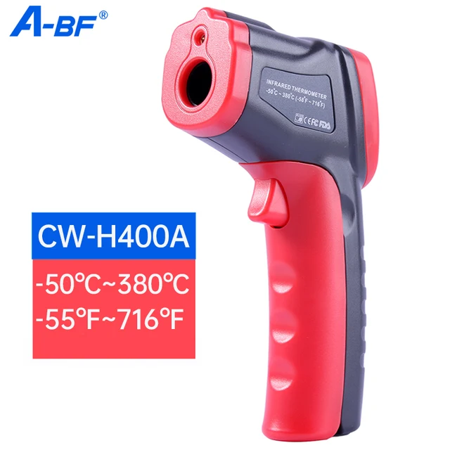 A-BF Digital Infrared Thermometer Industrial Laser Temperature ...