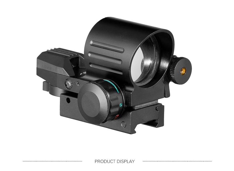 Tactical 4 Reticle Red Green Dot Sight Hunting Rifle Reflex Dot Sight ...