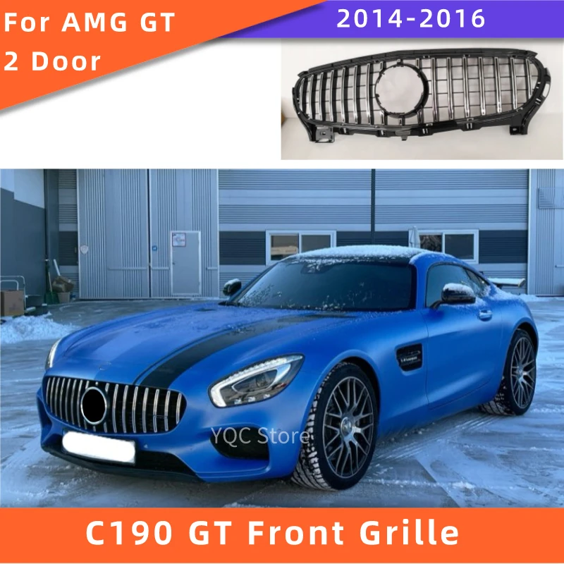 Gt R C190 Front Grille For Mercedes Amg Gt 2014-2016 R190 For Amg Gt S ...