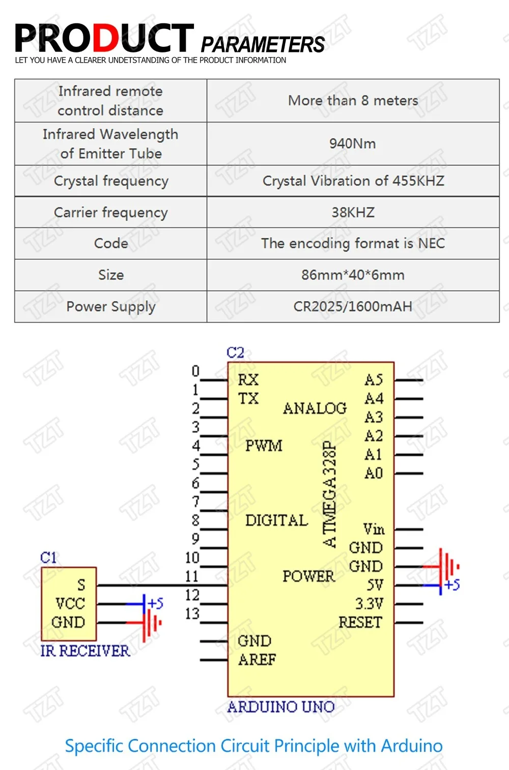 GREATZT 1 лот инфракрасный ИК беспроводной модуль дистанционного ...