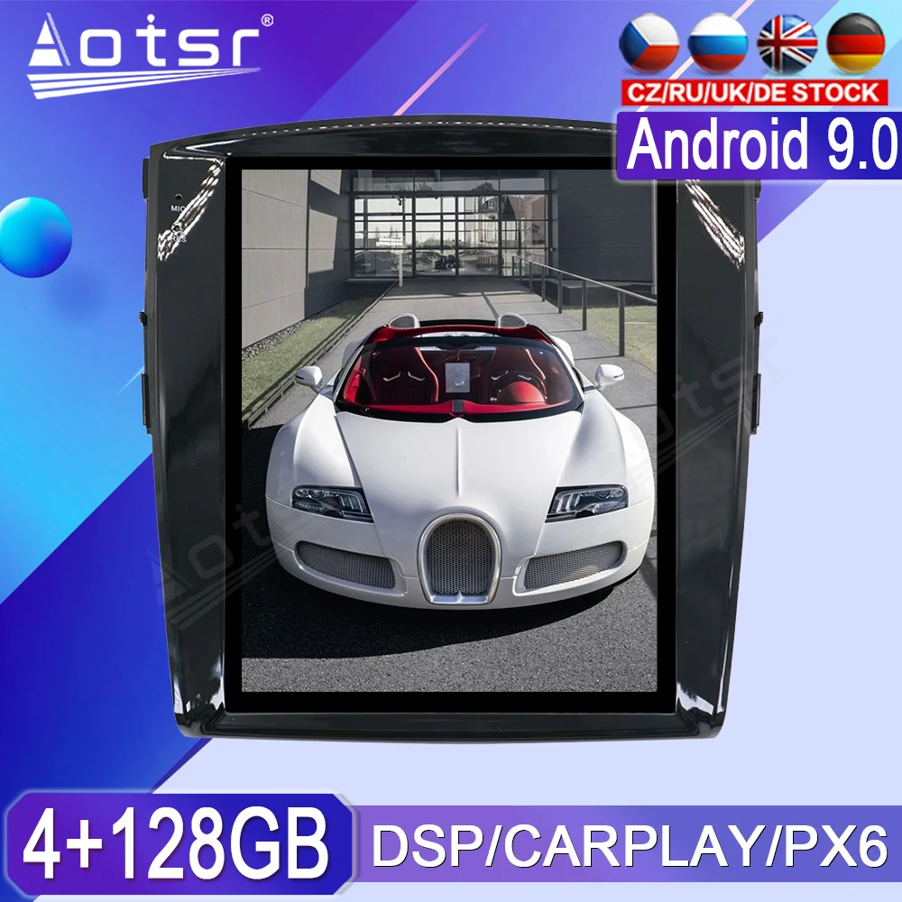 Reproductor Multimedia para coche, Unidad Principal estéreo PX6, 128G, para Mitsubishi Pajero ...