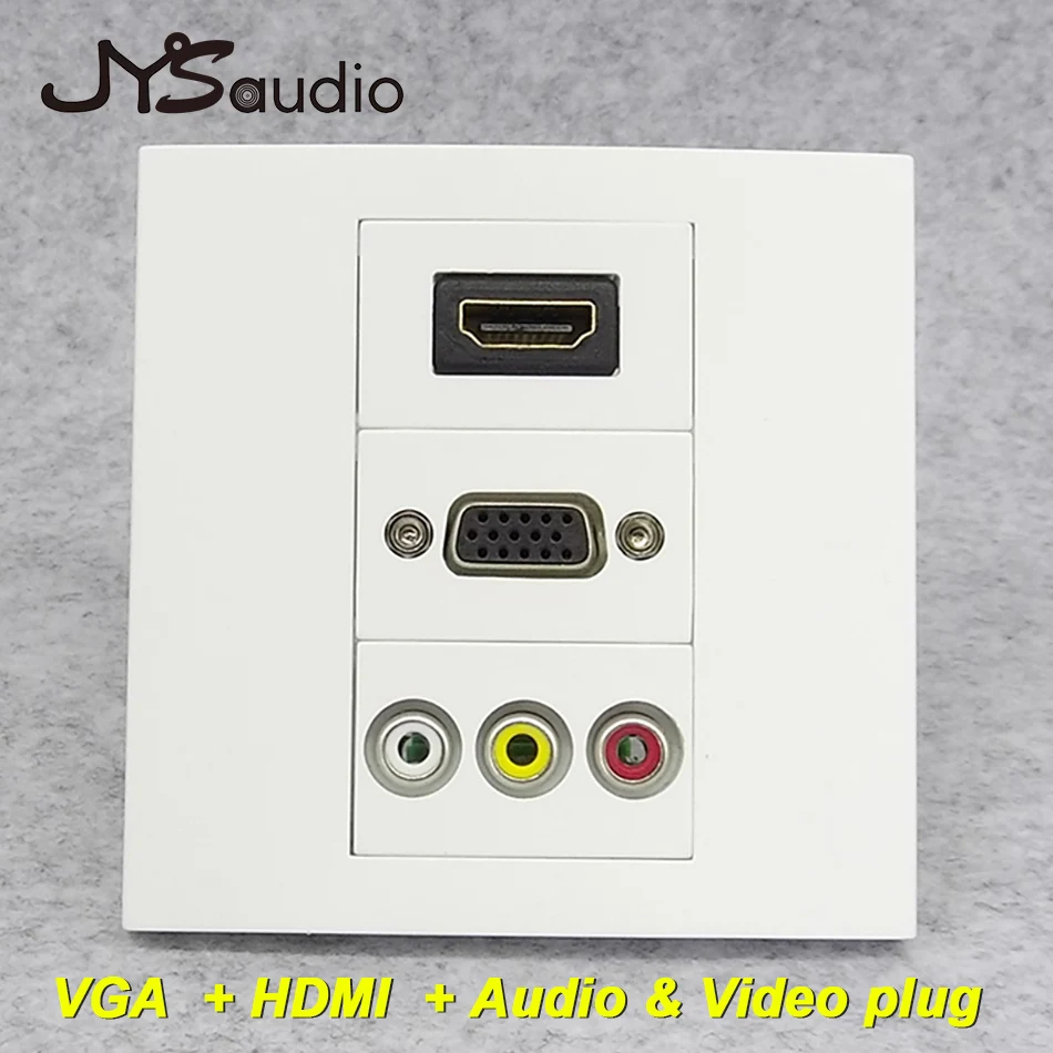 Audio-And-Video-VGA-86-Standard-Audio-Panel-3D-HD-4K-Wall-86-New ...
