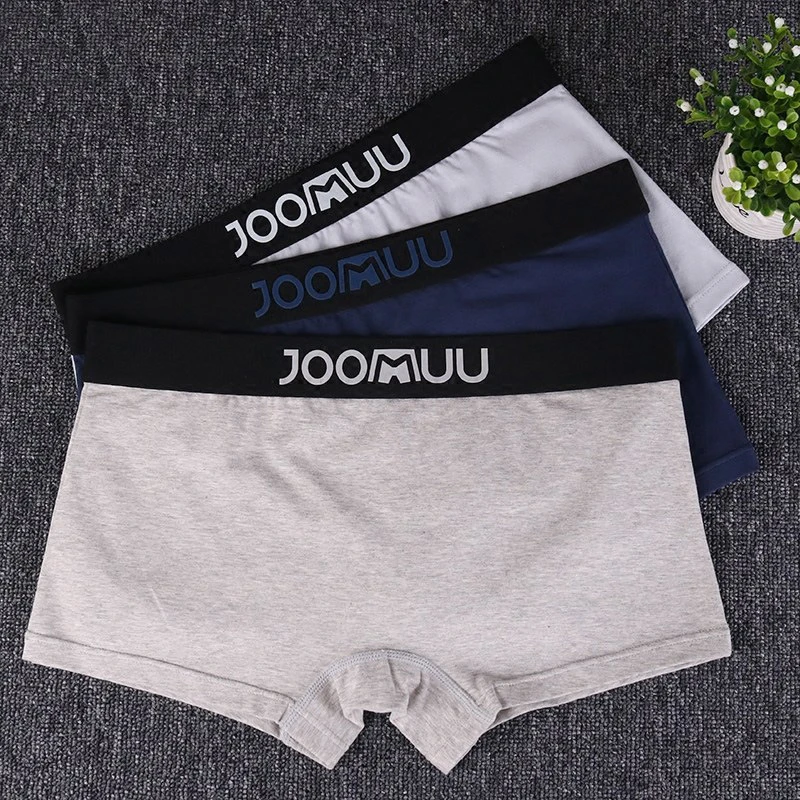 편안한 코튼 단색 와이드 브림 스포츠 복서 브리프 잘 생긴 T 유니섹스 팬티 심플 트렌드 속옷여성용 팬티 Aliexpress