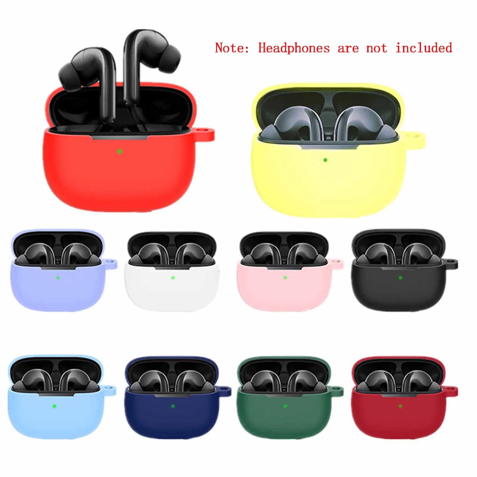 Silicone-Cover-Case-For-For-Xiaomi-Mi-Flipbuds-Pro-Bluetooth-Earphone ...