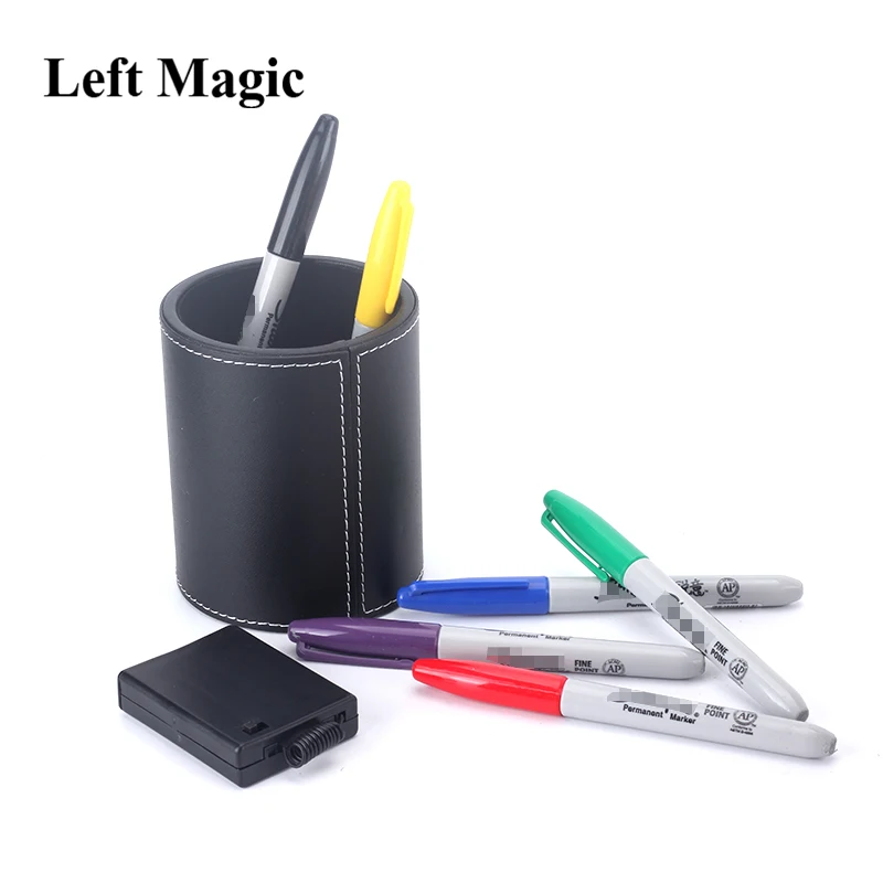 Color Pen Prediction - Leather Pen Holder - Close Up Magic / Magic ...