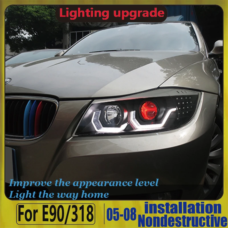 Devil Eyes Headlights Bmw