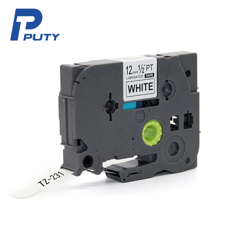 Multi Colors Tze231 Label Tape Compatible For Brother P Touch Printer ...