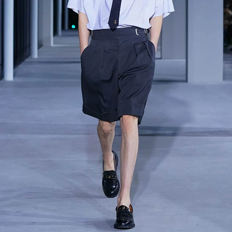 Men's Five Point Casual Pants 2021 Summer Fashion Gentleman Shorts ...