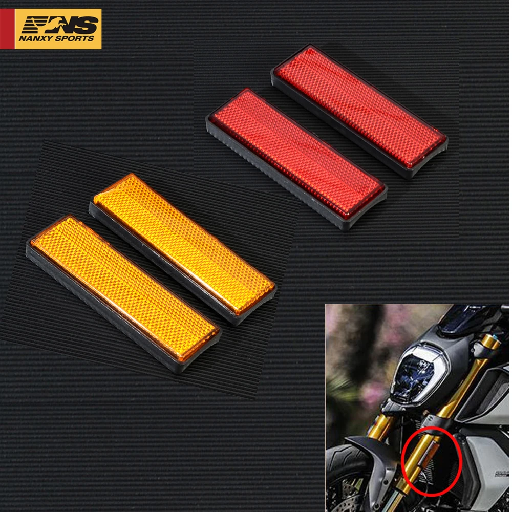 Ew Front Fork Leg Reflector Reflective Sticker For Ducati Monster 600 ...