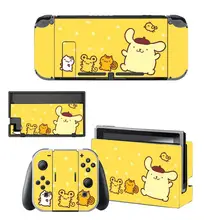 Pom Pom Purin Vinyl Skin Sticker For Nintendo Switch Console And Joy-Con Controller ...