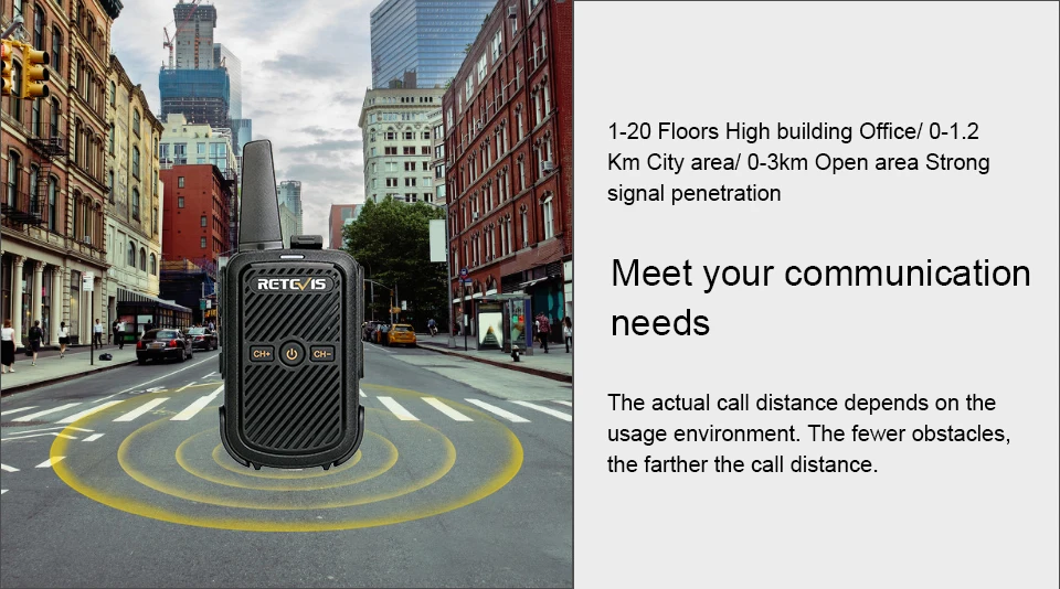 2 шт. Retevis RT15 мини рация портативная двухсторонняя радиостанция ...