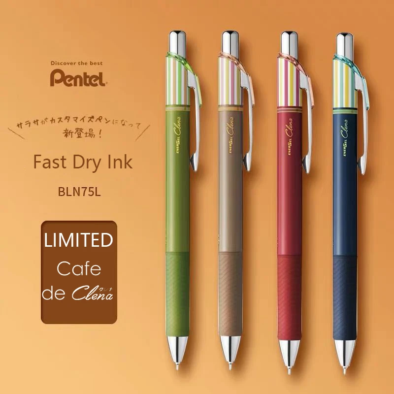 Vintage Edition! Japanese Pentel EnerGel Cafe De Clena Gel Pen 0.5mm ...