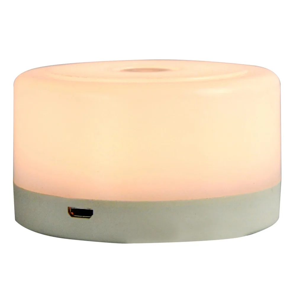 Mini Night Light Led Portable USB Charging Lamp Wireless Rechargeable ...