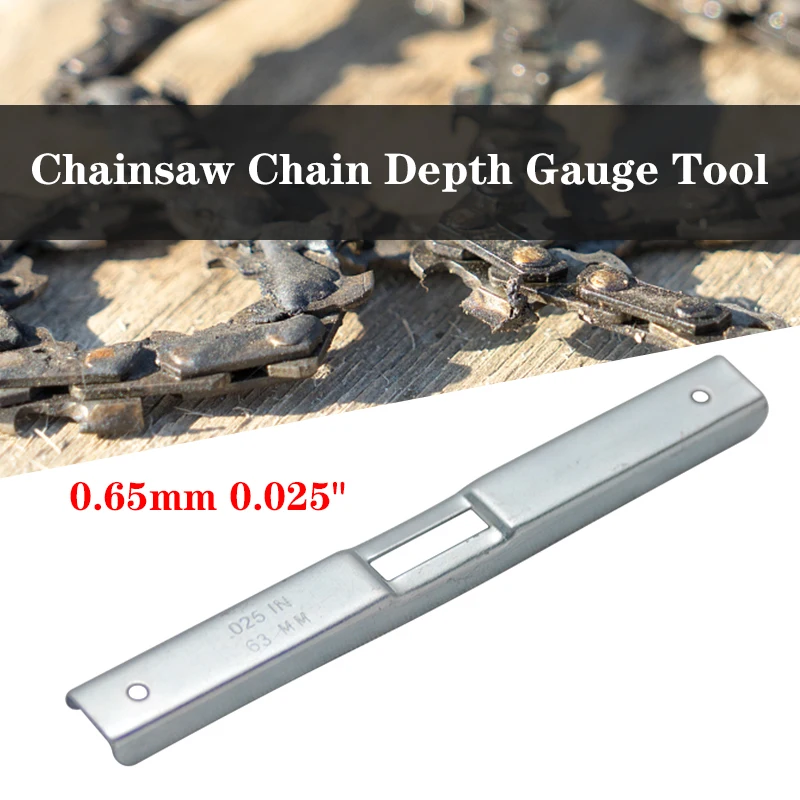 Measurement Tools Pn 27530 0.65mm Chain Saw Chain Depth Gauge File ...