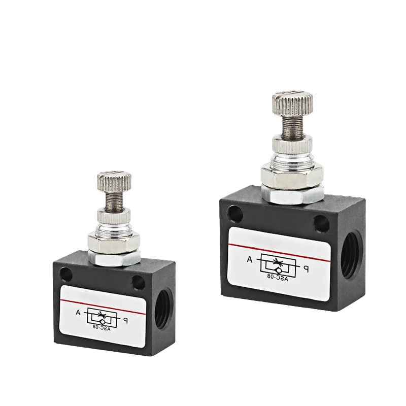Pneumatic one way throttle valve RE 01 02 03 04/ASC 06 08 10 15 restrictor valve speed control ...