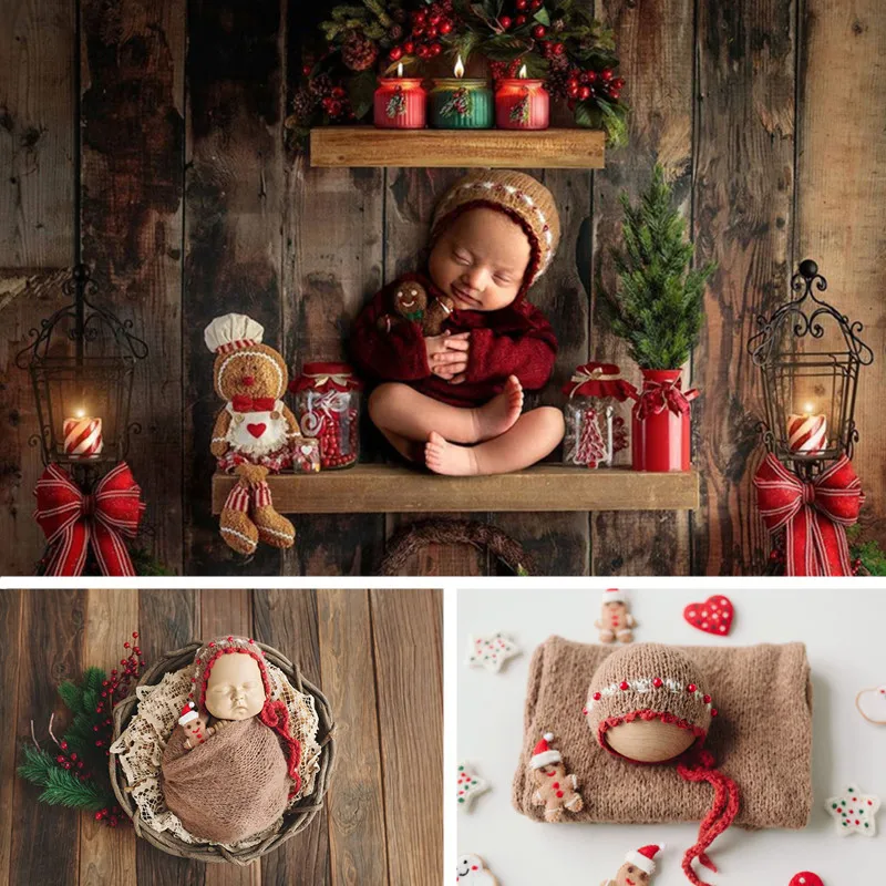 Christmas Baby Girl Photography