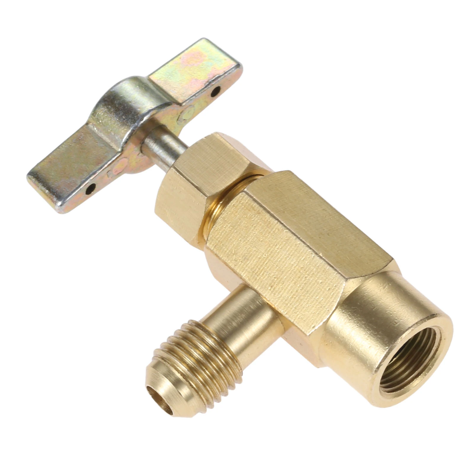 1pc Brass R12 R22 R134a Can Taper Dispenser For Self-sealing Ac ...