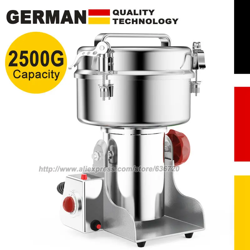 2500g-Swing-Type-Safety-Electric-Grain-Grinder-Mill-High-speed-Spice ...