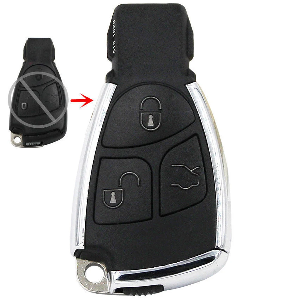 3 Buttons Modified Car Key Replacement 3 button Remote Key Shell For ...