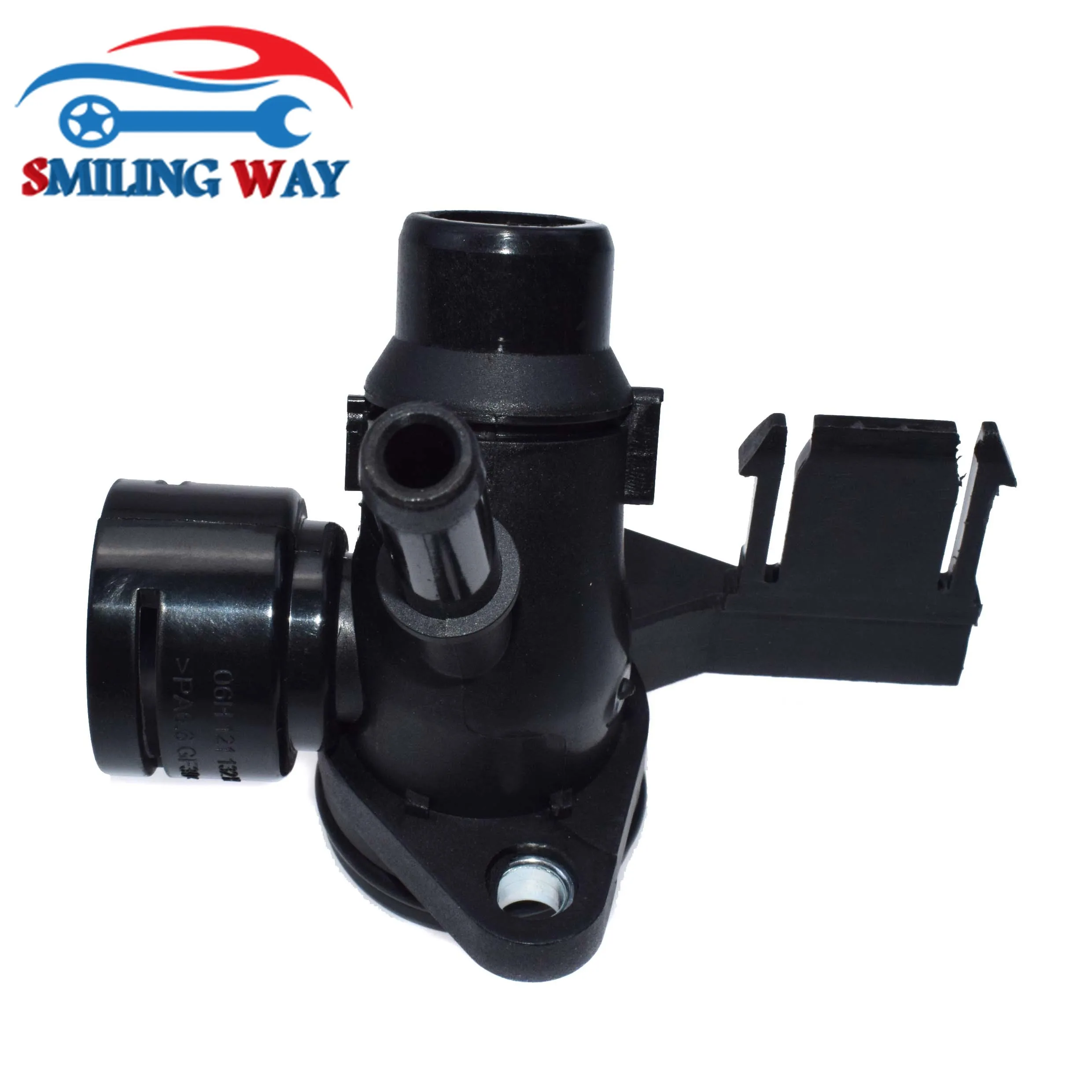 Radiator Coolant Hose Flange 06H121132H For Audi A4 A5 A6 Quattro Q5 VW ...