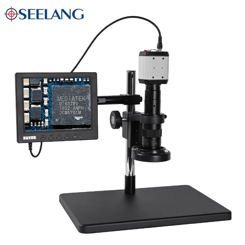 HD-digital-stereo-Microscope-1080P-USB-HDMI-VGA-Industrial-Camera-180X ...